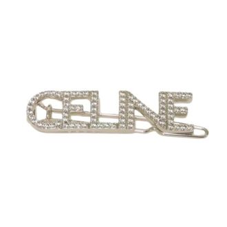 Celine Pre-owned Crystal Monochrome Barrette - - Pre-owned - Damen - Grau - ONE SIZE