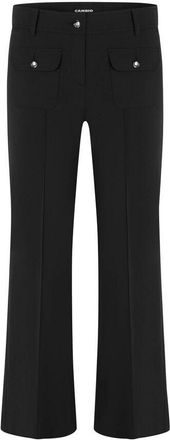 Cambio Damen Stoffhose Flared Fit