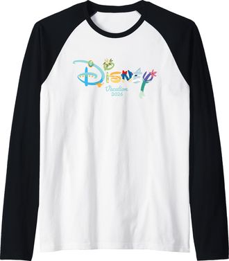 Disney Princess Letters Logo Matching Disney Vacation 2026 Raglan