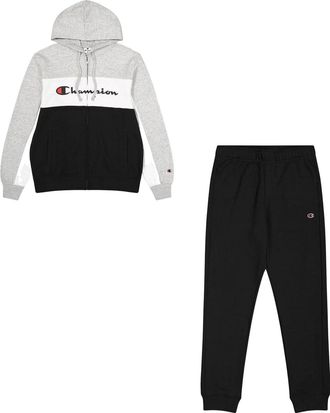 Champion Herren Legacy-Full Zip with Large Logo Sweatsuit, Grau (EM021), M
