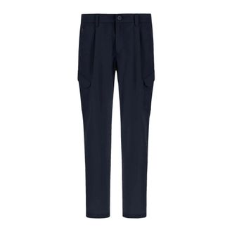 Herno Blaue Cargo Dive Nylon Hose - - Trousers - Herren - Blau - L