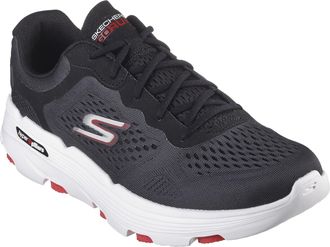 Skechers Herren Go Run 7.0 Sneaker, Charcoal and Black Textile Synthetic, 39.5 EU