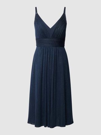 Vera Mont Knielanges Cocktailkleid mit Spaghettitr&auml;gern