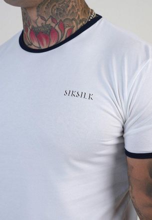 Siksilk T-Shirt SikSilk Herren Ringer T-Shirt