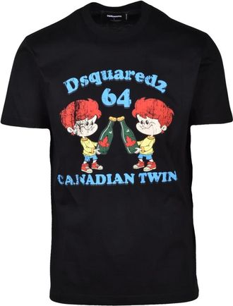 Dsquared2 Homme, Tops, Noir, Taille: L Dsquared2 tshirt