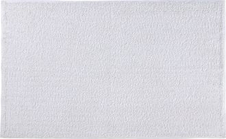 Kleine Wolke Badteppich Chrissy, Farbe: Weiss, Material: 100 % Baumwolle, Gr&ouml;&szlig;e: 60x100 cm