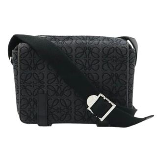 Loewe unisex, Pre-owned, Noir, Taille: ONE Size Sac bandouli&egrave;re en toile Pre-owned