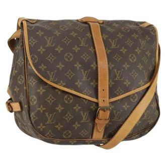 Louis Vuitton Sac bandouli&egrave;re en toile Pre-owned - Femme - Pre-owned - Brun - Taille: ONE Size