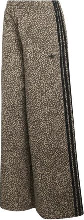adidas Femme, Sport, Brun, Taille: 38 FR Firebird Oversized AOP Denim Pants