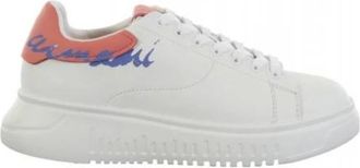 Emporio Armani Femme, Chaussures, Blanc, Taille: 38 EU Baskets &agrave; plateforme