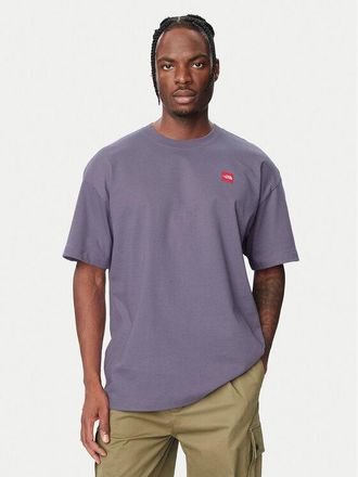 The North Face T-Shirt Red Box NF0A8EG5NNK1 Helllila Relaxed Fit