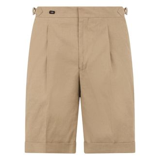 Moorer Homme, Shorts, Beige, Taille: S Classic Bermuda Shorts