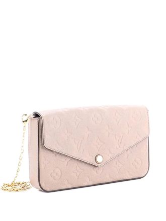 Louis Vuitton Felicie Pochette Monogram Empreinte Leather crossbody bag - Tons neutres