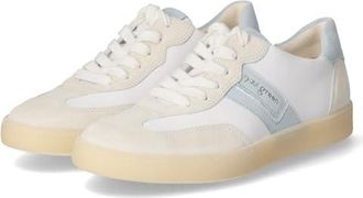 Paul Green Baskets 5437-129 pour femme en daim blanc, Blanc., 38.5 EU