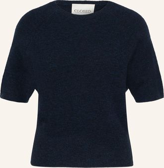 Closed Closed Strickshirt Mit Alpaka blau
