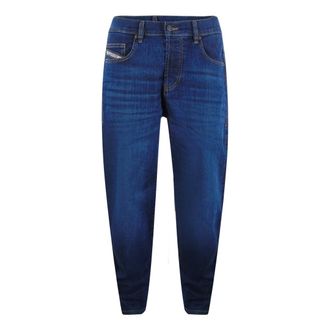 Diesel 2020 D-viker Dunkelblaue Jeanshose