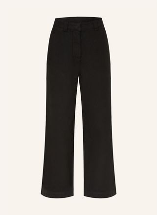 Mrs & Hugs Mrs & Hugs Wide Leg Jeans schwarz