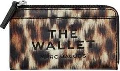 Marc Jacobs Portefeuille The Top Zip Multi imprim&eacute; en cuir