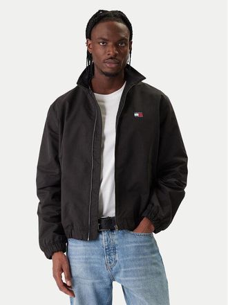 Tommy Jeans &Uuml;bergangsjacke Essential DM0DM22720 Schwarz Regular Fit