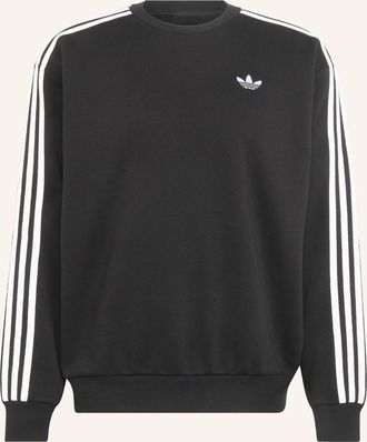 adidas Originals Adidas Originals Adicolor 3-Streifen Oversized Crewneck schwarz