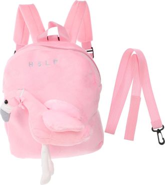 Soimiss Pl&uuml;schrucksack Flamingo-Design Reisetasche Aufbewahrungstasche f&uuml;r M&auml;dchen und Junge M&auml;dchen Rosa Leichtg&auml;ngiger Rei&szlig;verschluss