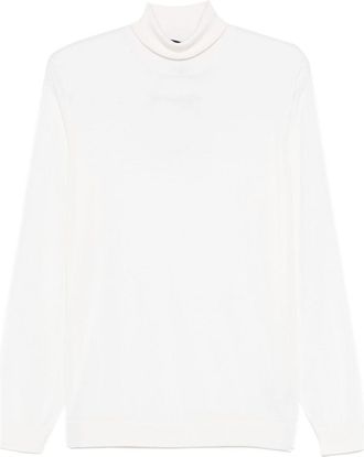 Dell'Oglio Pullover mit Rollkragen - Weiß