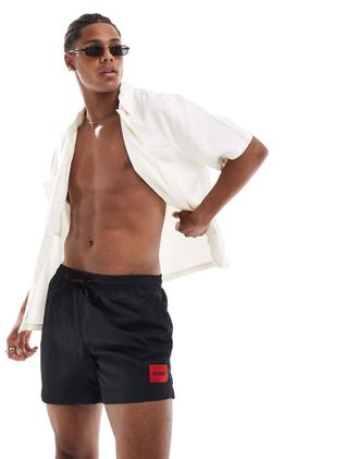 HUGO BOSS Hugo - Swimwear - Dominica - Short de bain - Noir