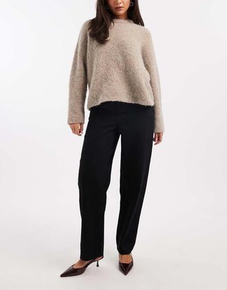 French Connection Jean barrel slim - Noir