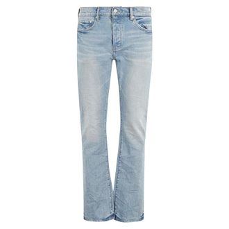 Purple Homme, Jeans, Bleu, Taille: W30 Indigo Flare Worn Jeans