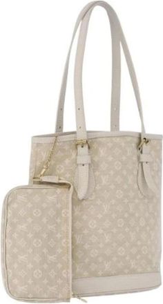 Louis Vuitton Pre-owned Lin sacs-louis-vuitton - Femme - Pre-owned - Blanc - Taille: ONE Size
