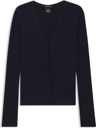 BOSS Strickjacke Friva BOSS blau
