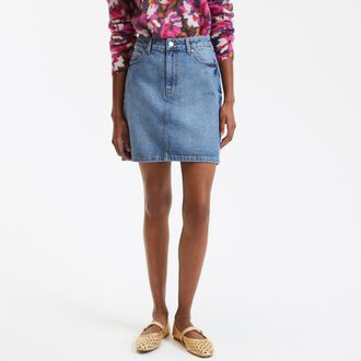 La Redoute Collections Jupe Courte En Denim