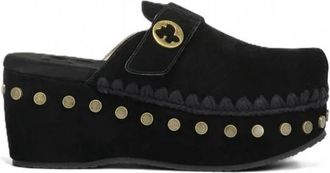 Mou Femme, Chaussures, Noir, Taille: 41 EU Sabots d&eacute;t&eacute;
