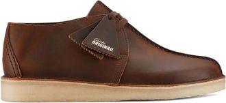 Clarks Schnürstiefel aus Leder - Braun