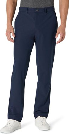 Amazon Essentials Herren Classic-Fit Travel Stretch Hose, Marineblau, 42W / 30L
