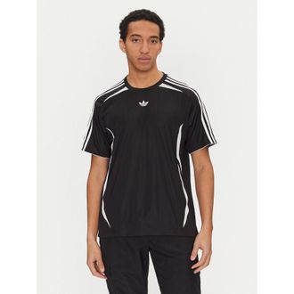 adidas T-Shirt adicolor Teamgeist JC6229 Schwarz Loose Fit