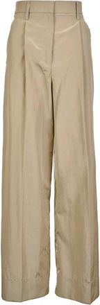 Forte_Forte Femme, Pantalons, Beige, Taille: 38 FR Wide Pantalons