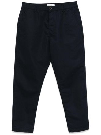 Universal Works pantalon chino Military - Bleu