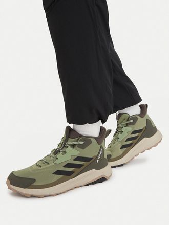 adidas Trekkingschuhe adidas Terrex Anylander Mid Hiking Shoes JR6596 Gr&uuml;n