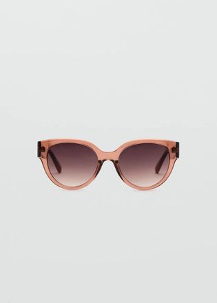 Mango Lunettes de soleil cat-eye p&ecirc;che - Femme - Taille unique - MANGO