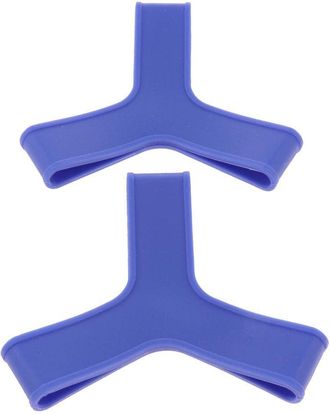 SM SunniMix Gazechimp Flossenhalter - Halten die Flossen an Ort und Stelle, Kreuzband, 1 Paar Pack - Blau, S