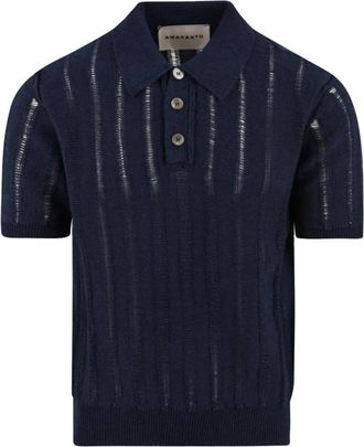 Amaranto Amar&aacute;nto, Homme, Tops, Bleu, Taille: XL Polo &agrave; manches courtes