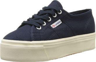 Superga Damen 2790acotw Linea Up And Down Sneaker, Blau (933), 36 EU