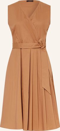 More & More More & More Kleid In Wickeloptik braun
