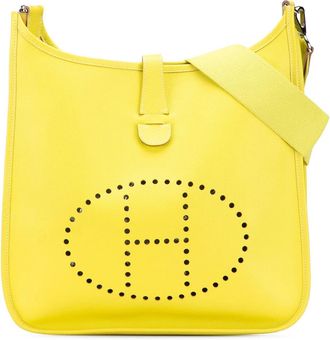 Hermès Hobo Bags - Epsom Evelyne III 33 - Gr. unisize - in Gelb - für Damen