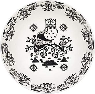 iittala Taika Servierschale Porzellan 1,45L schwarz