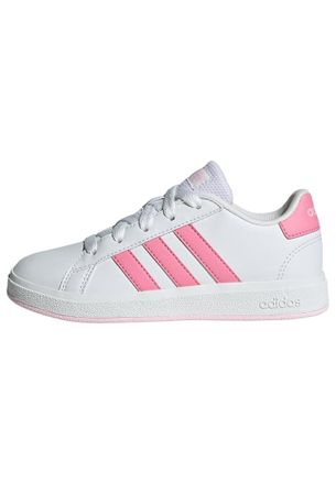 adidas Unisex Grand Court Lifestyle Tennis Lace-Up Shoes Tennisschuhe, Cloud White/Bliss Pink/Clear Pink, 36 2/3 EU