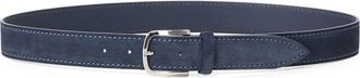 Orciani Homme, Accessoires, Bleu, Taille: 120 CM Suede Belt