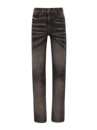Diesel Straight Leg Jeans - Blau