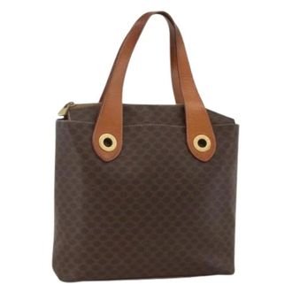 Celine Sac cabas en toile Pre-owned - Femme - Pre-owned - Brun - Taille: ONE Size